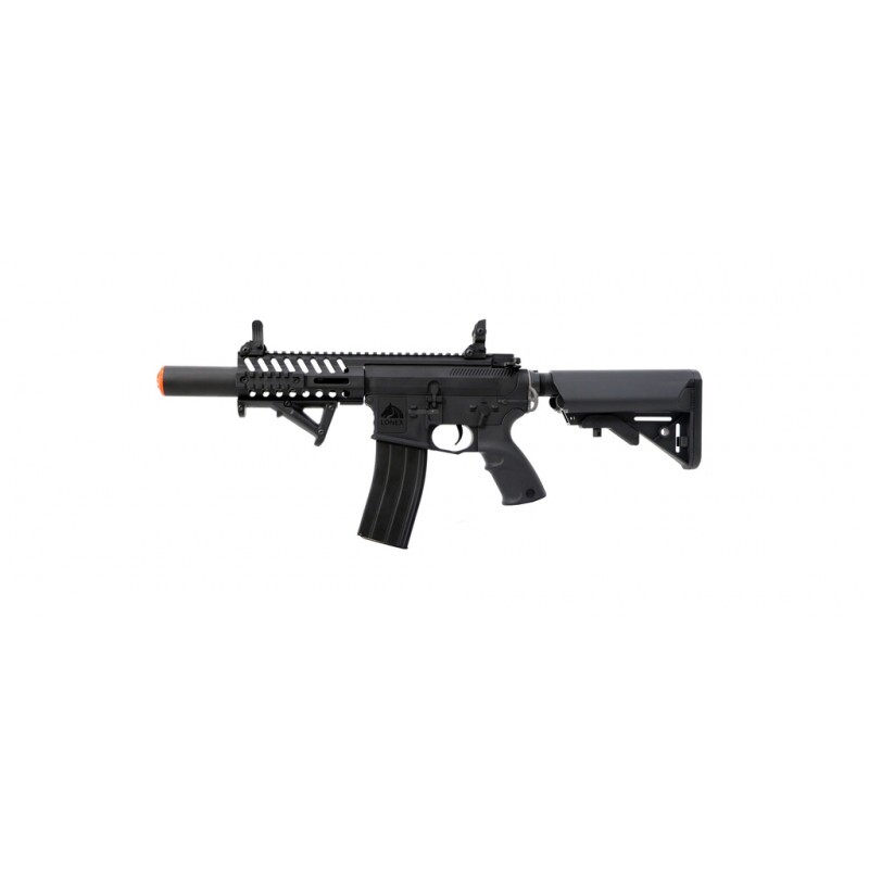 Os Melhores Rifle De Airsoft Aeg L4-Cs 6" Pr-Sd Lonex | Warsoft Brasil