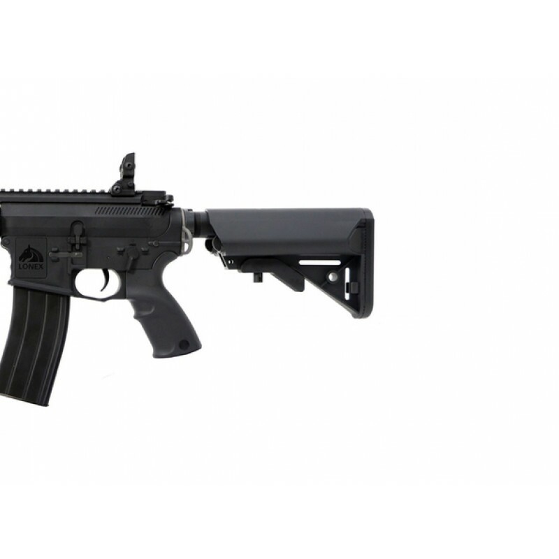 Os Melhores Rifle De Airsoft Aeg L4-Cs 6" Pr-Sd Lonex | Warsoft Brasil