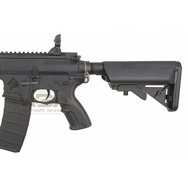 Os Melhores Rifle De Airsoft Aeg Lonex L4-Pr 10.5" Baw | Warsoft Brasil