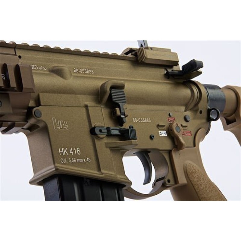 Rifle de Airsoft Gbbr Vfc Umarex HK416 A5 Real Action
