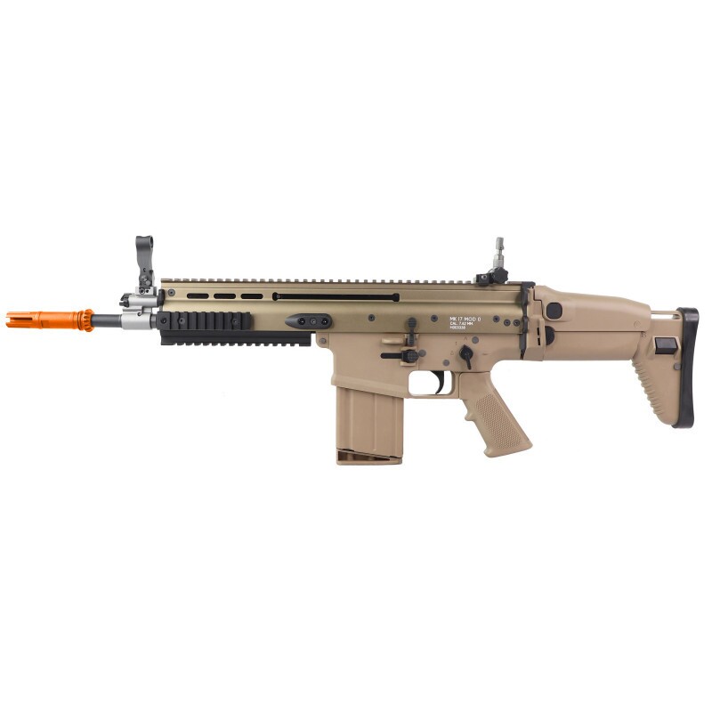 Rifle de Airsoft We Aeg Scar-H com 2 Magazines Extras