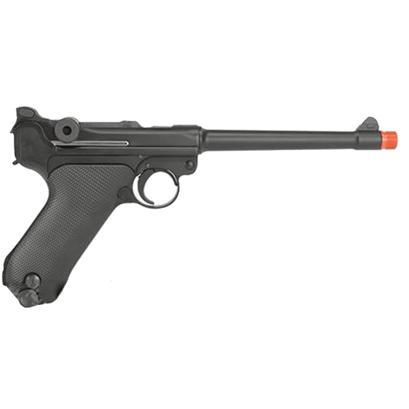 Pistola De Airsoft GBB We Luger P08 6"