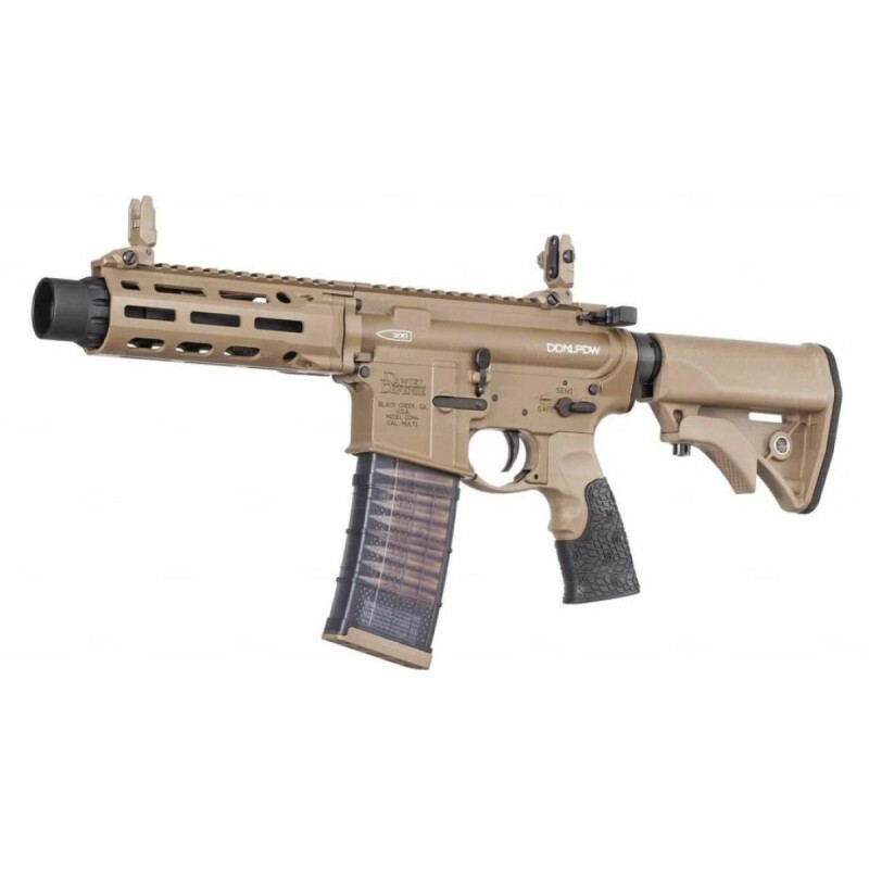 Rifle de Airsoft Gbbr Cyma Emg Daniel Defense M4 DDM4 RIII 300 Pdw c/ 01 Mag Extra
