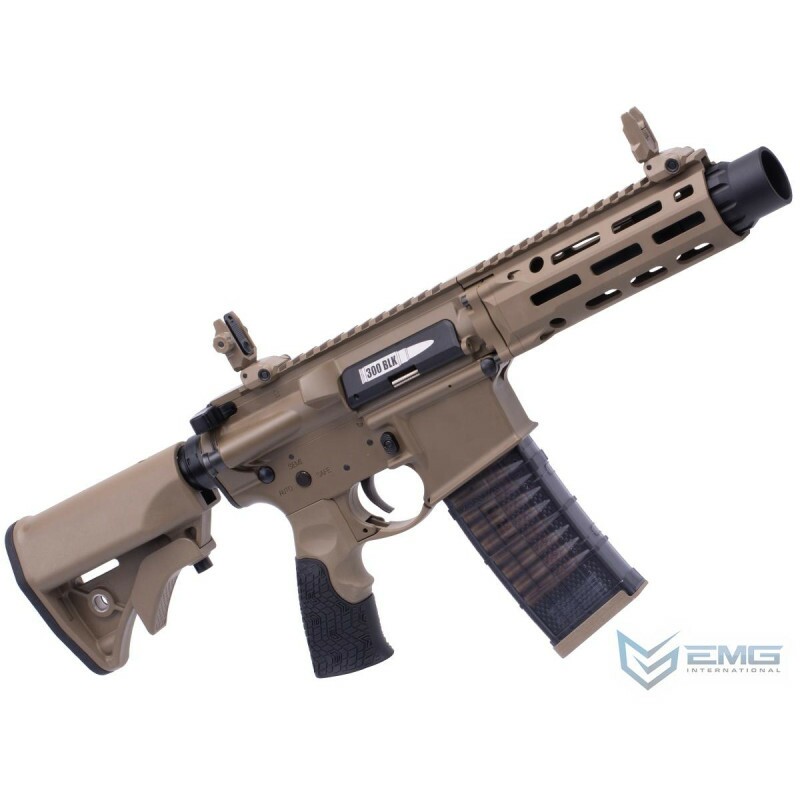 Rifle de Airsoft Gbbr Cyma Emg Daniel Defense M4 DDM4 RIII 300 Pdw c/ 01 Mag Extra